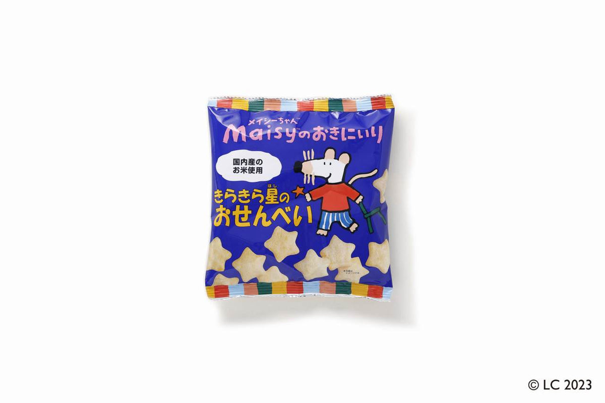 メイシーちゃん（TM）のおきにいり きらきら星のおせんべい40G